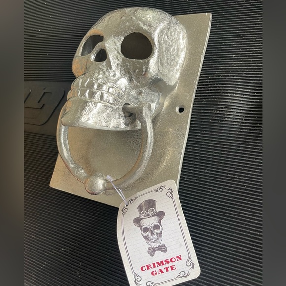Crimson Gate | Accents | Skull Door Knocker | Poshmark
